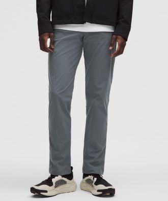 lululemon Pantalon ABC 5 poches coupe classique Warpstreme pour Hommes - 94 cm - Gris - Taille 30