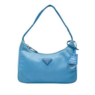 Prada Sac bandouli&egrave;re vintage Pre-owned - Femme - Pre-owned - Bleu - Taille: ONE Size