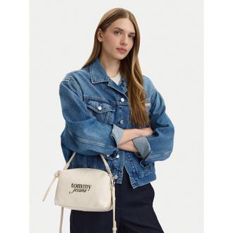 Tommy Jeans Handtasche Tommy Jeans Tjw Bold Camera Bag AW0AW18470 &Eacute;cru
