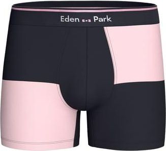 Eden Park Lot de 2 boxers damiers en jersey de coton stretch
