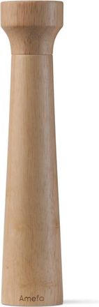 Amefa Modern Wood Salz-/Pfeffermühle Holz | Scharfes Keramikmahlwerk | Pfeffermühle Groß| Gewürzmühle