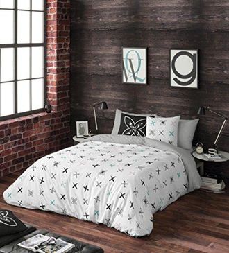 Munich Soft Indie Kindergepäck, Baumwolle, Weiß, 180 cm