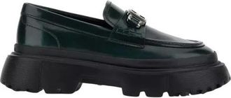 Hogan Green Low Shoes - Gr. 37,5 (EU) - in Schwarz