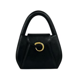 Cartier Pre-owned Cuir cabas - Femme - Pre-owned - Noir - Taille: ONE Size