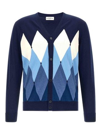 Ballantyne Cardigan - Bleu