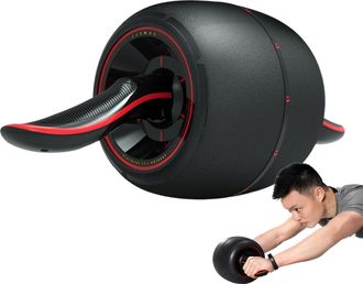 Generic Ab Rad | Bauchmuskelrad F&uuml;r Core Training | Leiser Trainer Bauchmuskelmaschine Home Gym Zubeh&ouml;r F&uuml;r Effektives Krafttraining R&uuml;cken Brust Arme F&uuml;r M&auml;n