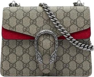 Gucci Sac bandouli&egrave;re Dionysus Pre-owned - Femme - Pre-owned - Beige - Taille: ONE Size