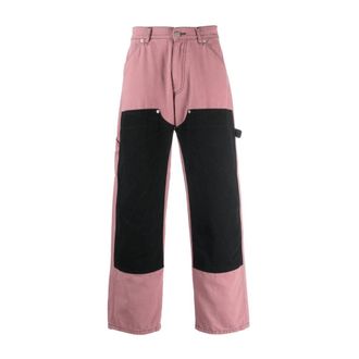 Rassvet Straight Hosen - - Trousers - Herren - Rosa - S