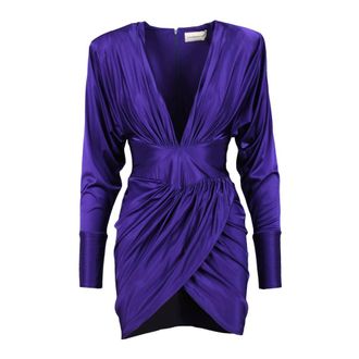 Alexandre Vauthier Femme, Robes, Violet, Taille: 40 FR robe femme