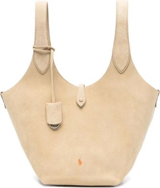 Ralph Lauren Femme, Sacs, Beige, Taille: ONE Size Cashe Top Handle Tote