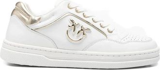 Pinko Pinko, Femme, Chaussures, Blanc, Taille: 41 EU Mandy Baskets