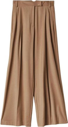 Mar De Margaritas Femme, Pantalons, Brun, Taille: 38 FR Raquel Pantalone Ampio Pences