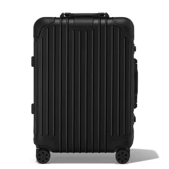 Rimowa Original Cabin Kabinenkoffer in Schwarz - Aluminium - 55x40x23