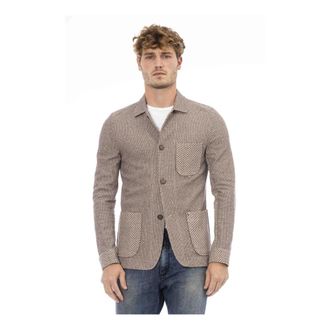 Distretto12 Klassische Jacke mit Logo-Details - - Jackets - Herren - Braun - S