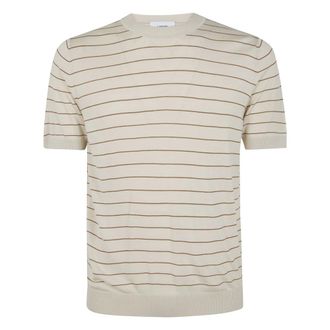 Lardini Pulls &agrave; col rond - Homme - Pulls - Beige - Taille: M