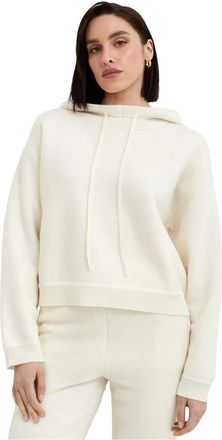 Loulou Studio Femme, Sweatshirts et sweats &agrave; capuche, Beige, Taille: 40 FR Pull &agrave; capuche en cachemire Sarla