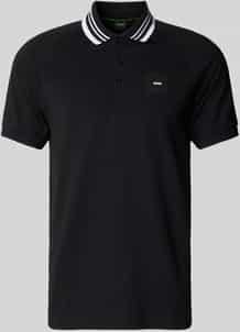 HUGO BOSS Regular Fit Poloshirt mit Label-Badge Modell Paddy