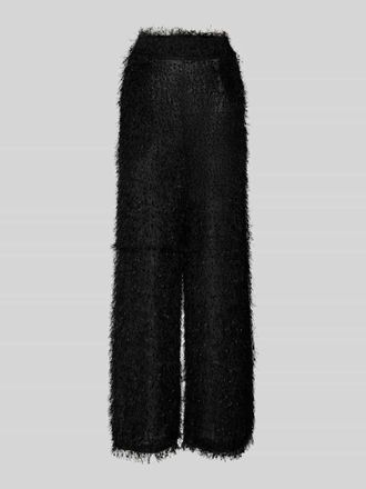 Mbym Straight Leg Hose im semitransparenten Design Modell Emmetta