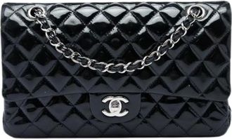 Chanel Pre-owned Sac Bandouli&egrave;re Double Flap - Femme - Pre-owned - Noir - Taille: ONE Size