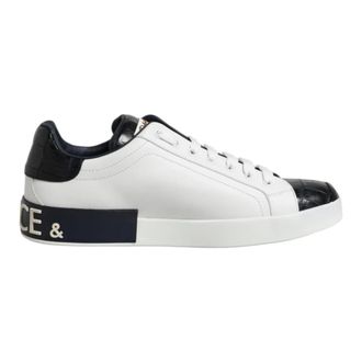 Dolce & Gabbana Portofino Sneakers - - Shoes - Herren - Schwarzk - 41 EU