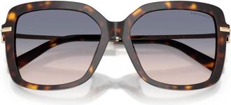 Tiffany & Co. Femme, Accessoires, Brun, Taille: 55 MM Tf4252B Lunettes de soleil