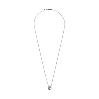 Rick Owens Mini Orb Pendant Necklace