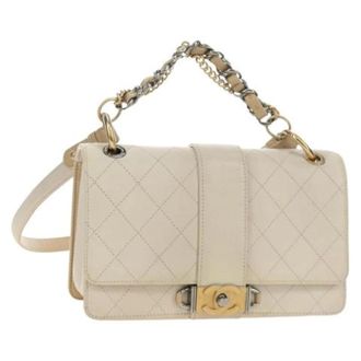 Chanel Pre-owned Vintage Schultertasche - - Pre-owned - Damen - Beige - ONE SIZE