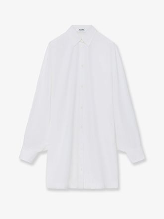 Loewe Cotton Shirt Dress - LOEWE - gender_Woman