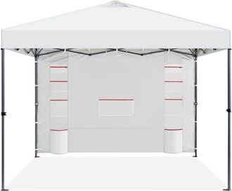 Yaheetech Yaheetech Tonnelle de Jardin Pop-up, Tonnelle Pliante 3x3 Imperm&eacute;able avec Parois Lat&eacute;rale, Barnum Pliant Anti-UV en Hauteur R&eacute;glable pour Jardin