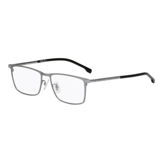 HUGO BOSS unisex, Accessoires, Gris, Taille: 56 MM Montures élégantes en couleur Ruthenium