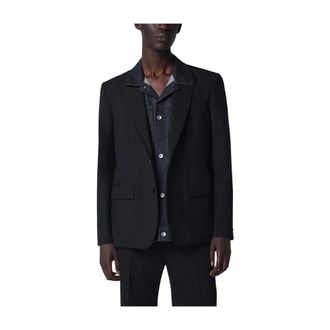 sacai Homme, Vestes, Noir, Taille: M Veste Tailleur