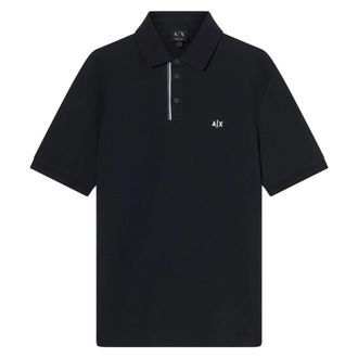 A|X Armani Exchange Homme, Tops, Noir, Taille: M Polo Piqu&eacute;