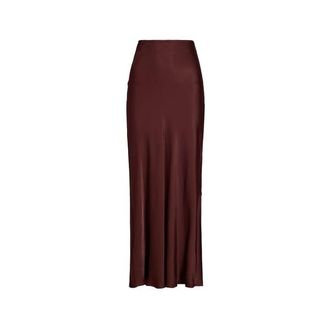 Suncoo Jupe midi satin&eacute;e