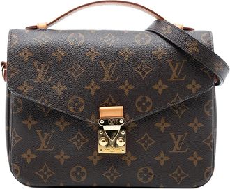 Louis Vuitton Hobo Bags - Monogram Pochette Metis - Gr. unisize - in Braun - f&uuml;r Damen