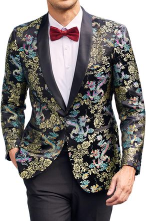 Coofandy Herren Classic Classic, Schwarz, L