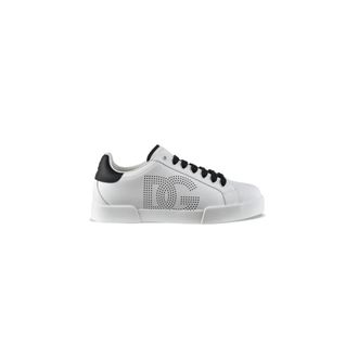 Dolce & Gabbana Homme, Chaussures, Blanc, Taille: 41 EU Portofino Baskets