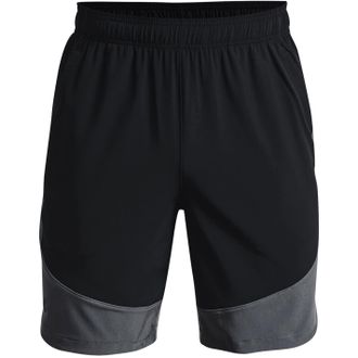 Under Armour HIIT Woven Colorblock Trainingsshorts Herren schwarz/grau, XXL