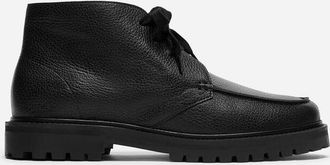 Arket Chukka Boot Aus Leder -Schwarz