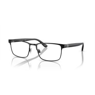 Polo Ralph Lauren unisex, Accessoires, Noir, Taille: 56 MM Monture Lunettes Noire Semi-Brillante PH 1222