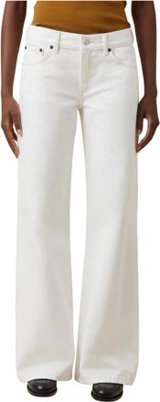 Jeanerica Femme, Jeans, Blanc, Taille: W28 L32 Kyoto Wide Jeans