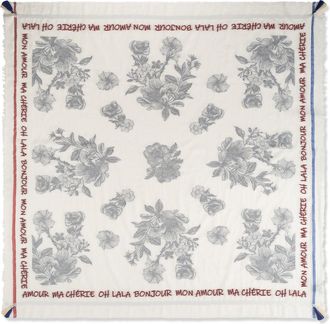 Codello Jacquard-Tuch Blumenmuster