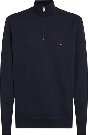 Tommy Hilfiger Sweatshirt ESSENTIAL FLEECE 1/4 ZIP mit Stehkragen