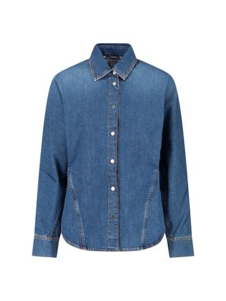 Alaia Rounded Denim Shirt