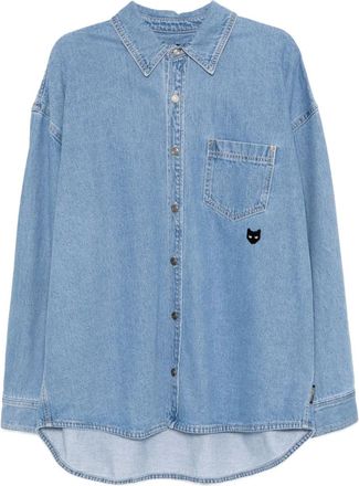 Songzio Panthera Jeanshemd - Blau