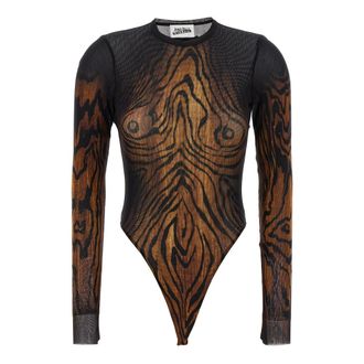 Jean Paul Gaultier The Wood Bodysuit - - Tops - Damen - Mehrfarbig - XS
