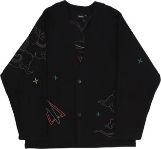Dolly Noire Homme, Pulls, Noir, Taille: S Rayquaza Cardigan Kimono