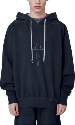 Rick Owens SweaT-shirt &agrave; capuche oversize - Homme - Sweatshirts et sweats &agrave; capuche - Noir - Taille: S