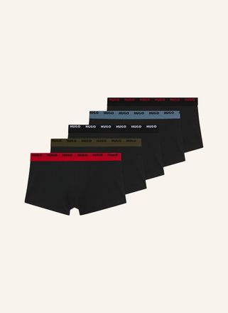 HUGO BOSS Hugo Boxershort Trunk Five Pack grau