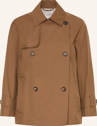 Max Mara Trench-Jacke Zeno braun