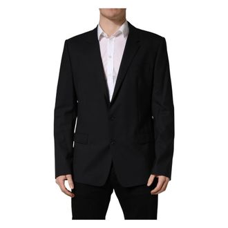 Dolce & Gabbana Homme, Vestes, Bleu, Taille: 3XL Veste de costume 2 boutons